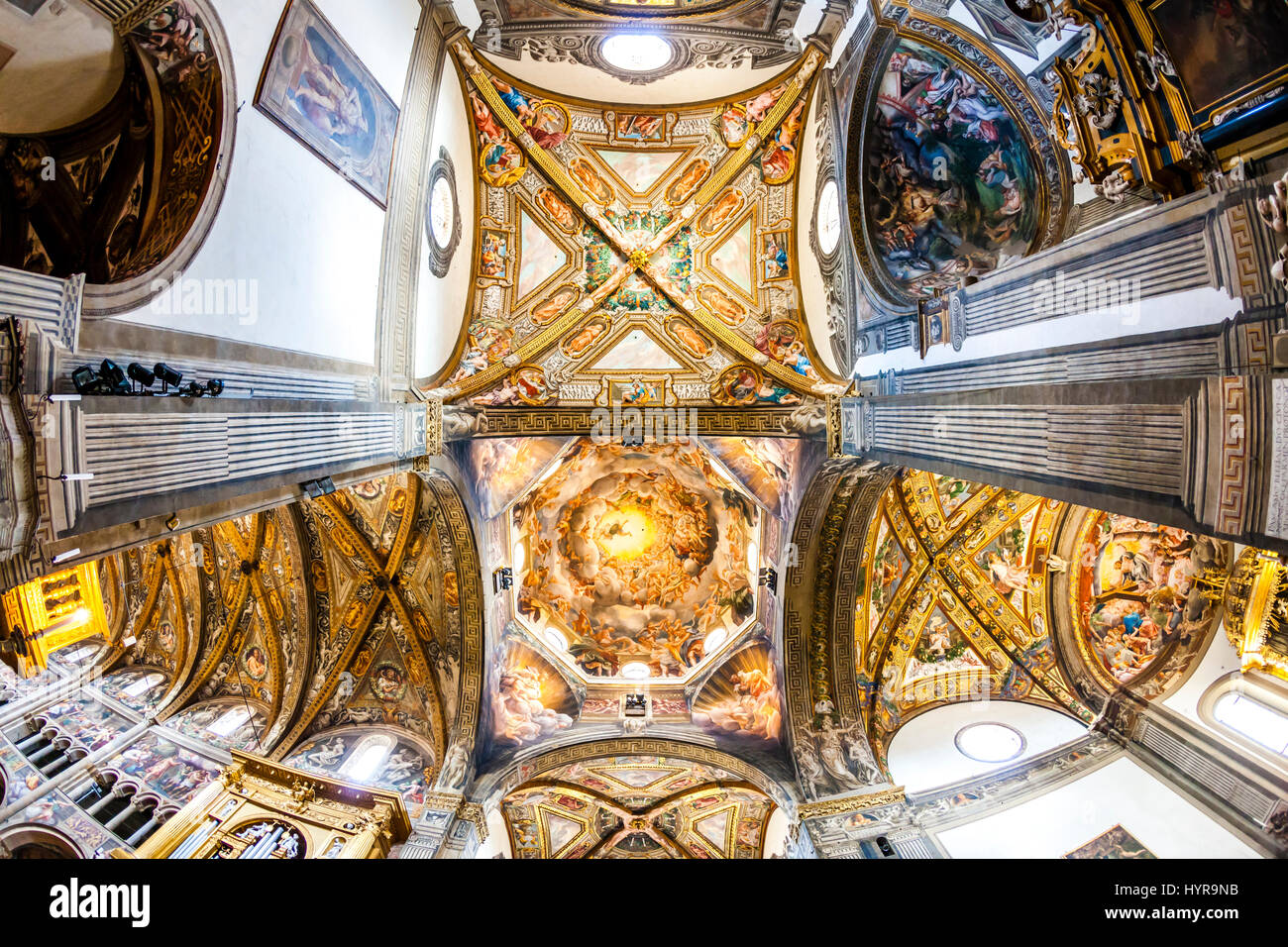 interior of Parma Cathedral, Emilia-Romagna, Italy Stock Photo - Alamy