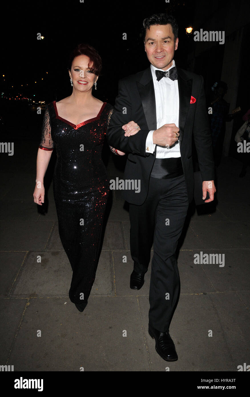 London, UK. Sheena Easton and guest at the "42nd Street" press night ...