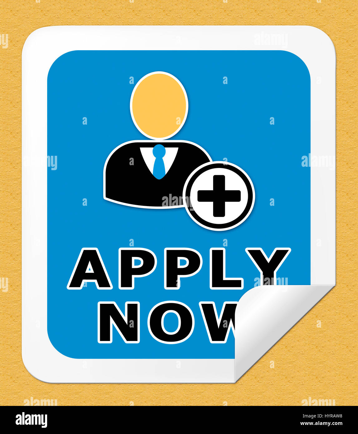 Apply now icon hi-res stock photography and images - Alamy