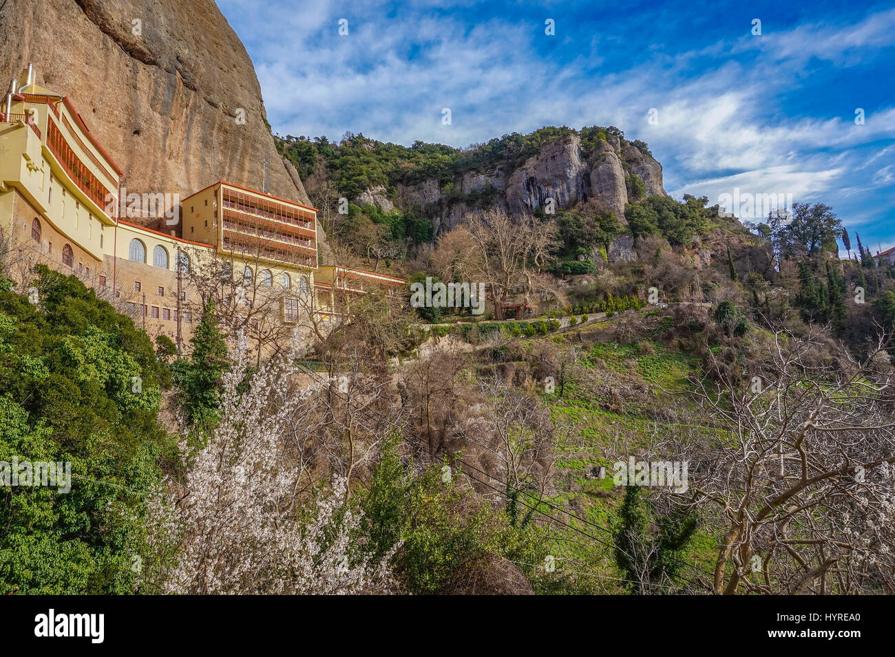 The Holy Monastery of Mega Spileo is placed 10km far from the town of ...