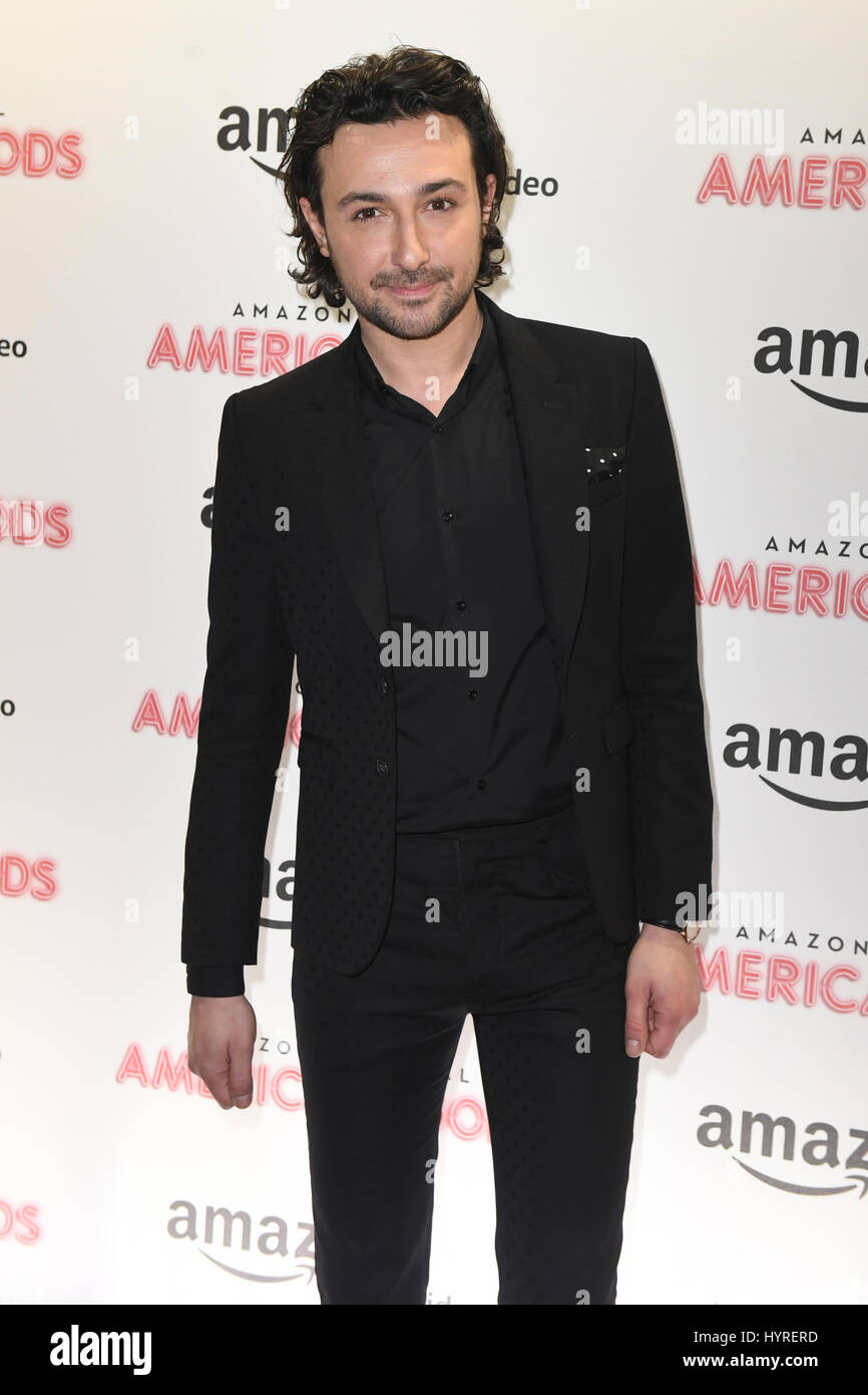 Alex Zane arrives for the premiere screening of American Gods at One Marylebone in London ahead ...