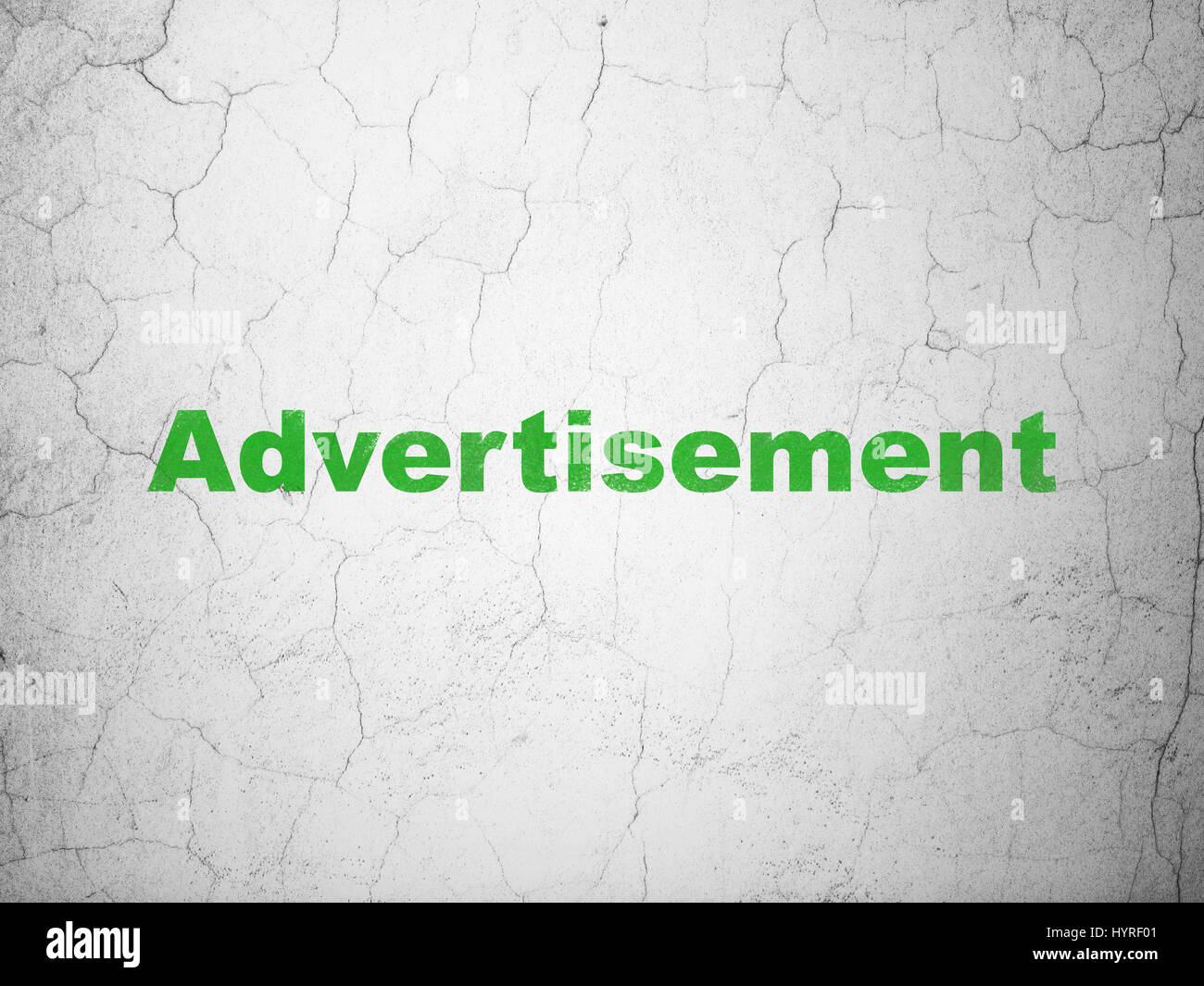Marketing concept: Advertisement on wall background Stock Photo - Alamy