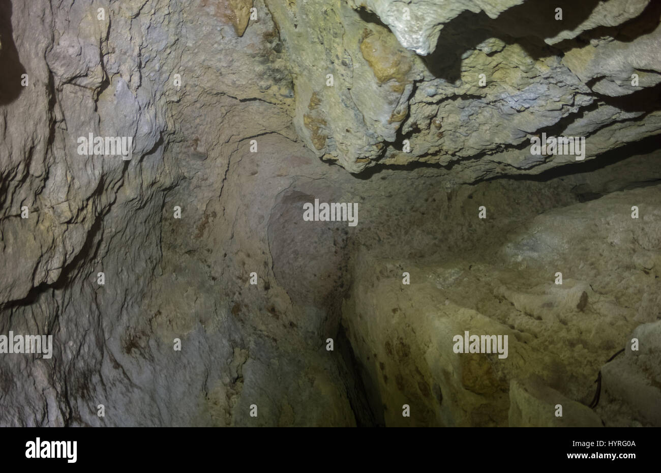 Mayei Cave Or The Cave Where The Wind Is Born Cavern Ceiling Stock ...