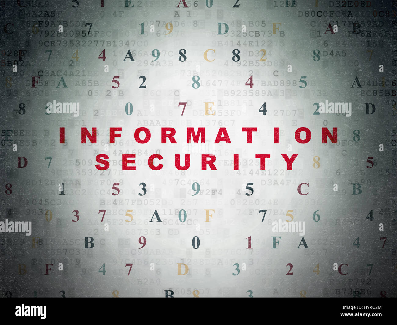 Privacy concept: Information Security on Digital Data Paper background ...