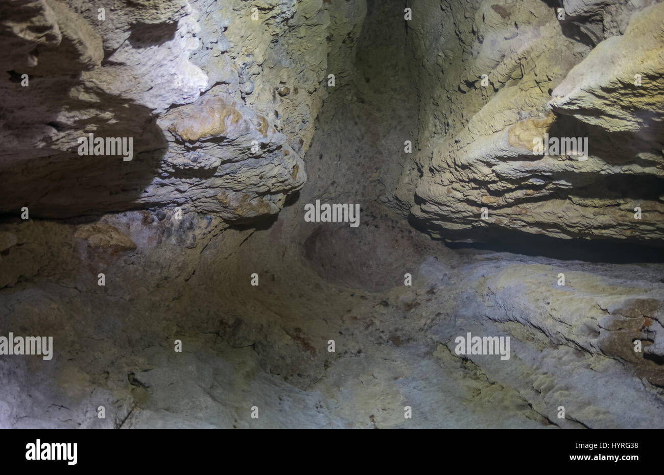 Mayei Cave Or The Cave Where The Wind Is Born Cavern Ceiling Stock ...