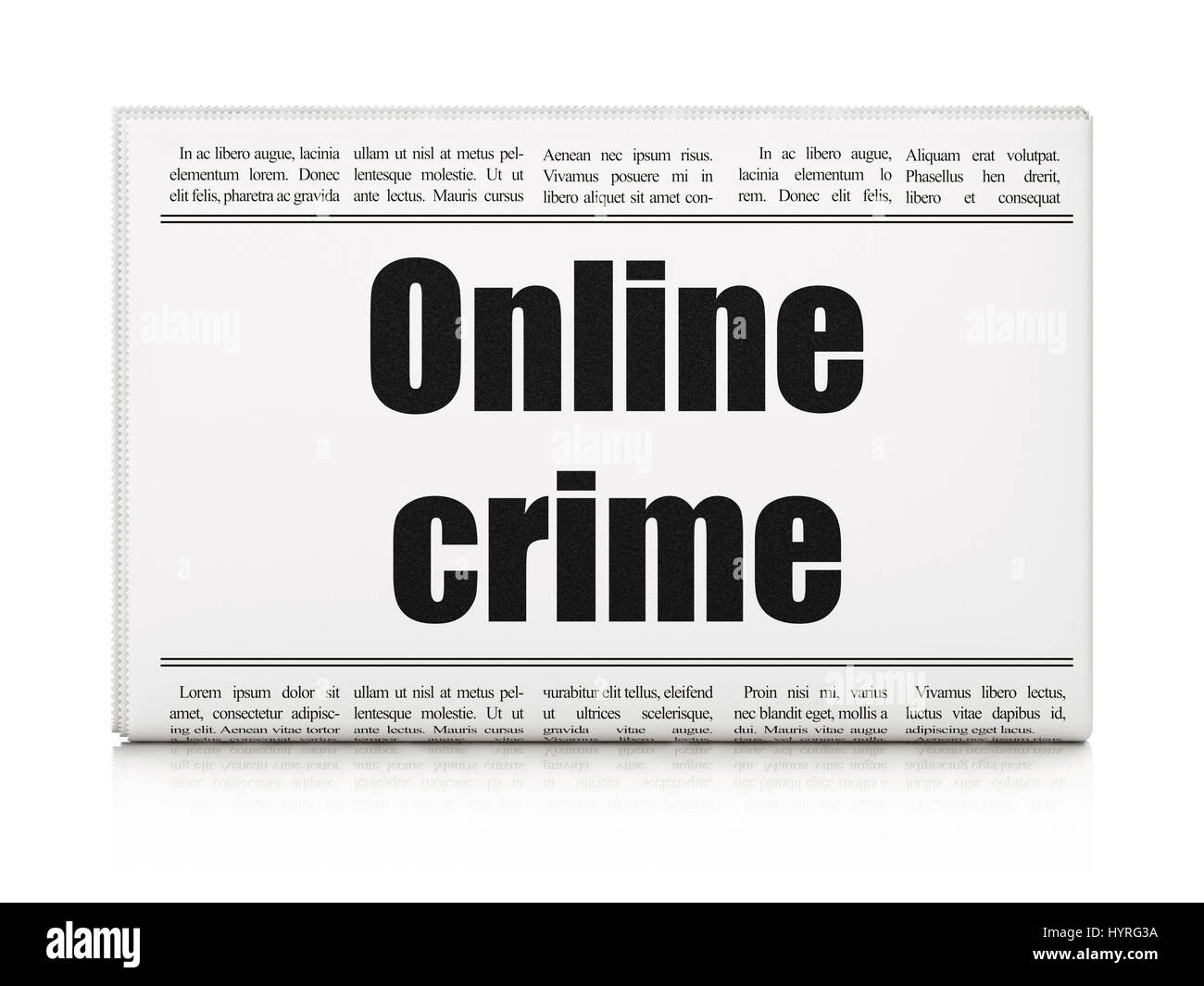 Crime news headline Cut Out Stock Images & Pictures - Alamy