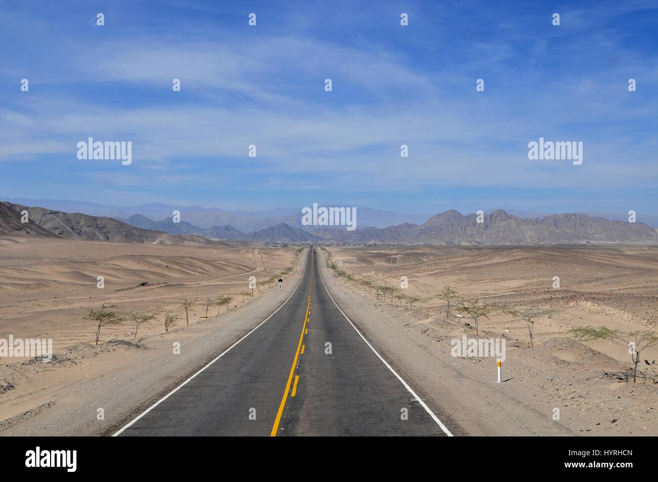 Peru, the Pan American Highway Stock Photo - Alamy