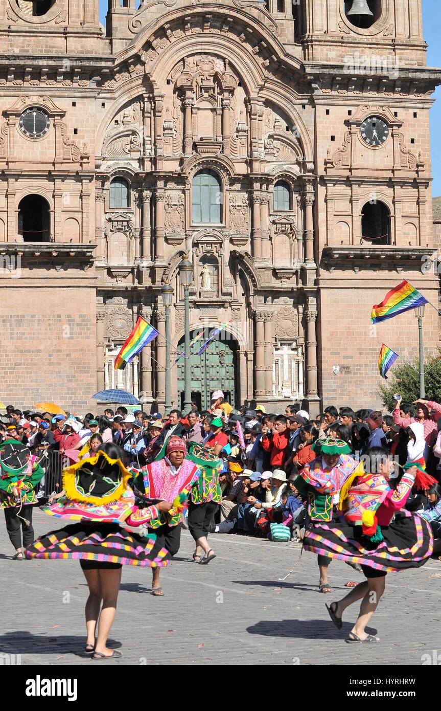 Peru, Cuzco, Traditional Days Festival Stock Photo - Alamy