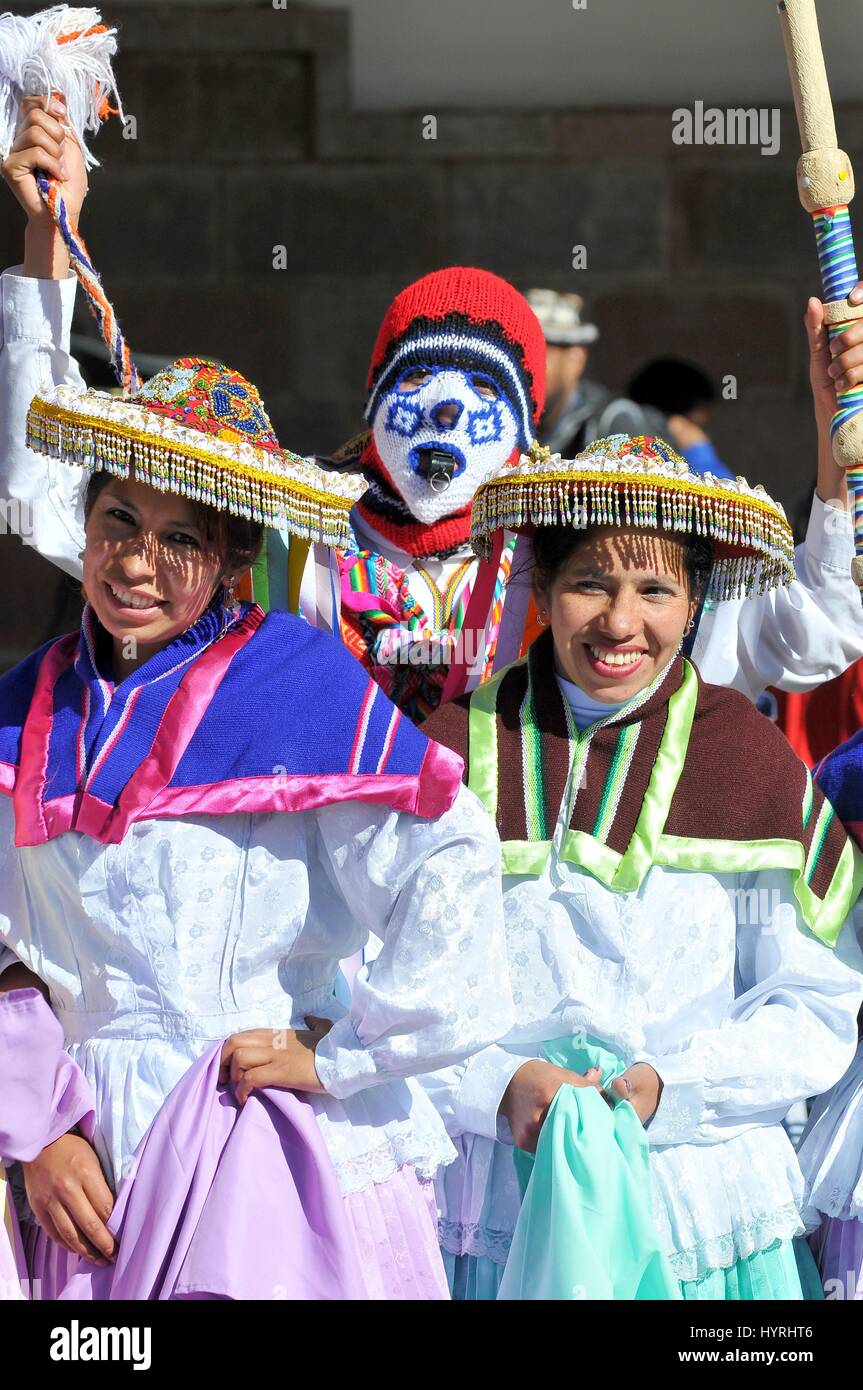 Peru, Cuzco, Traditional Days Festival Stock Photo - Alamy