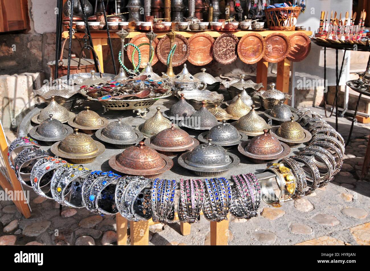 Traditional souvenirs from Sarajevo Bosnia and Herzegovina Stock Photo ...