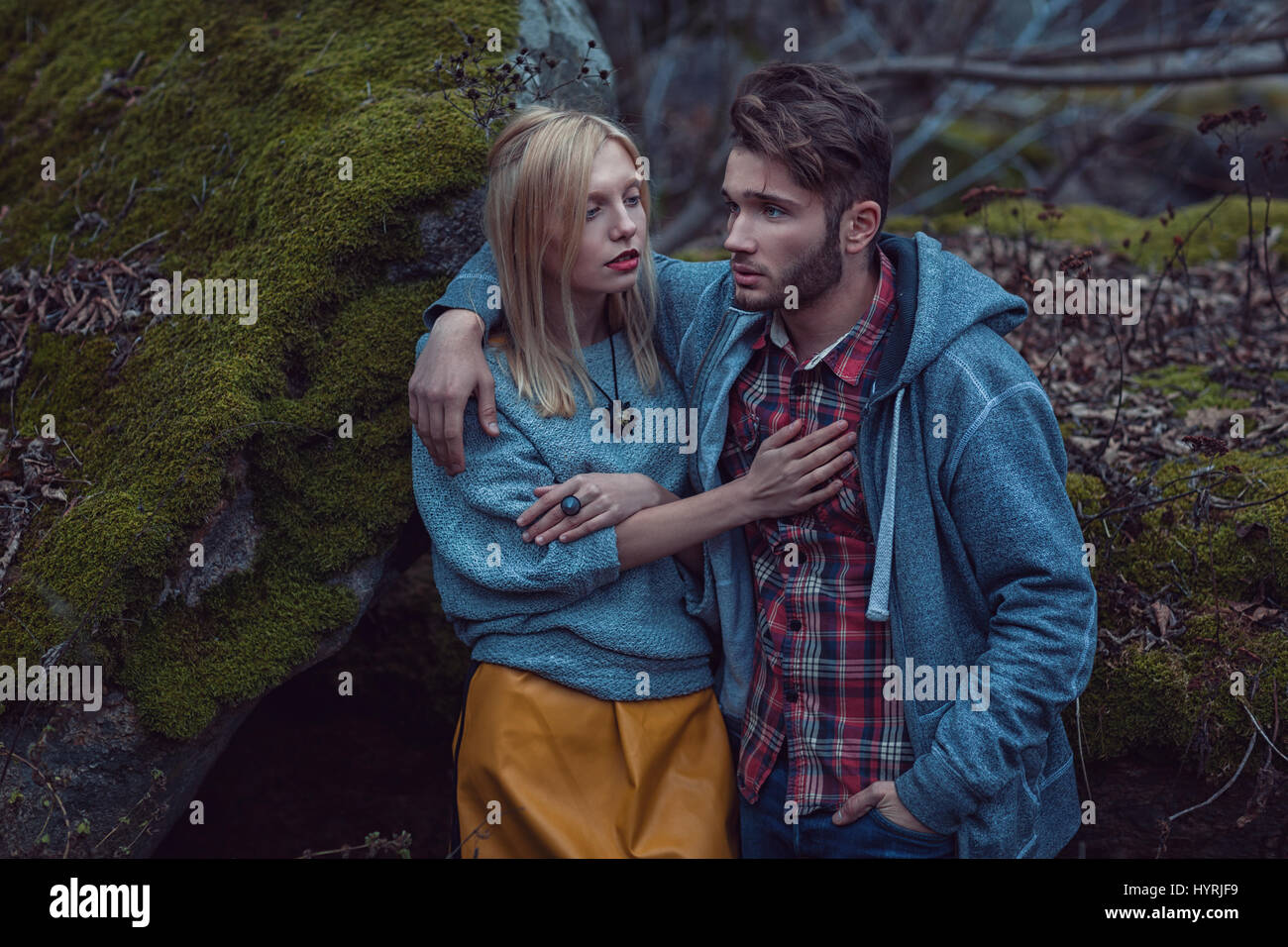 Guy Arm Around Girl High Resolution Stock Photography and Images - Alamy