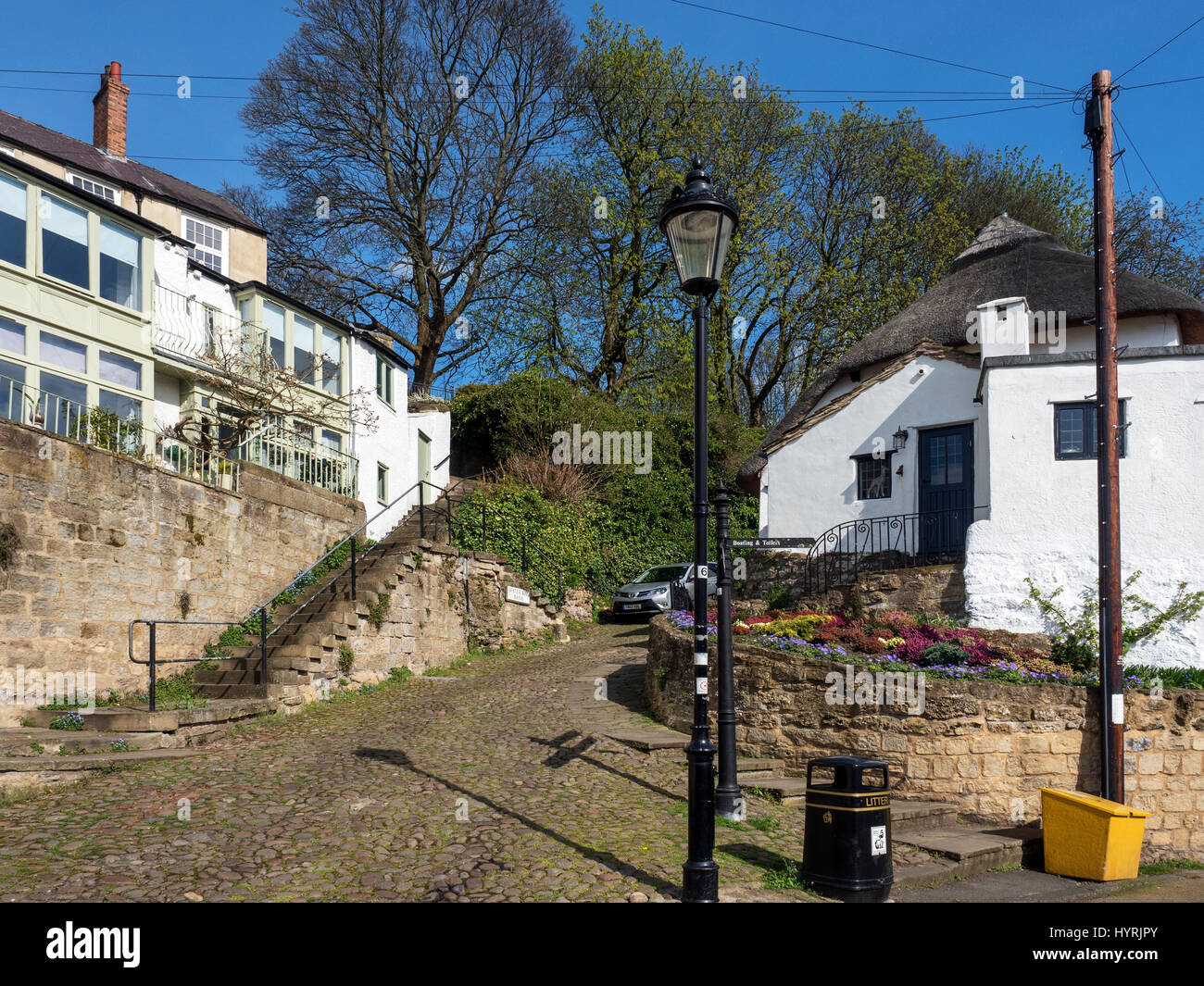 Cobbled roof hi-res stock photography and images - Alamy