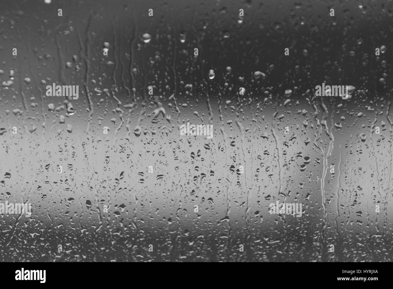 Drop of water at window glass Stock Photo - Alamy