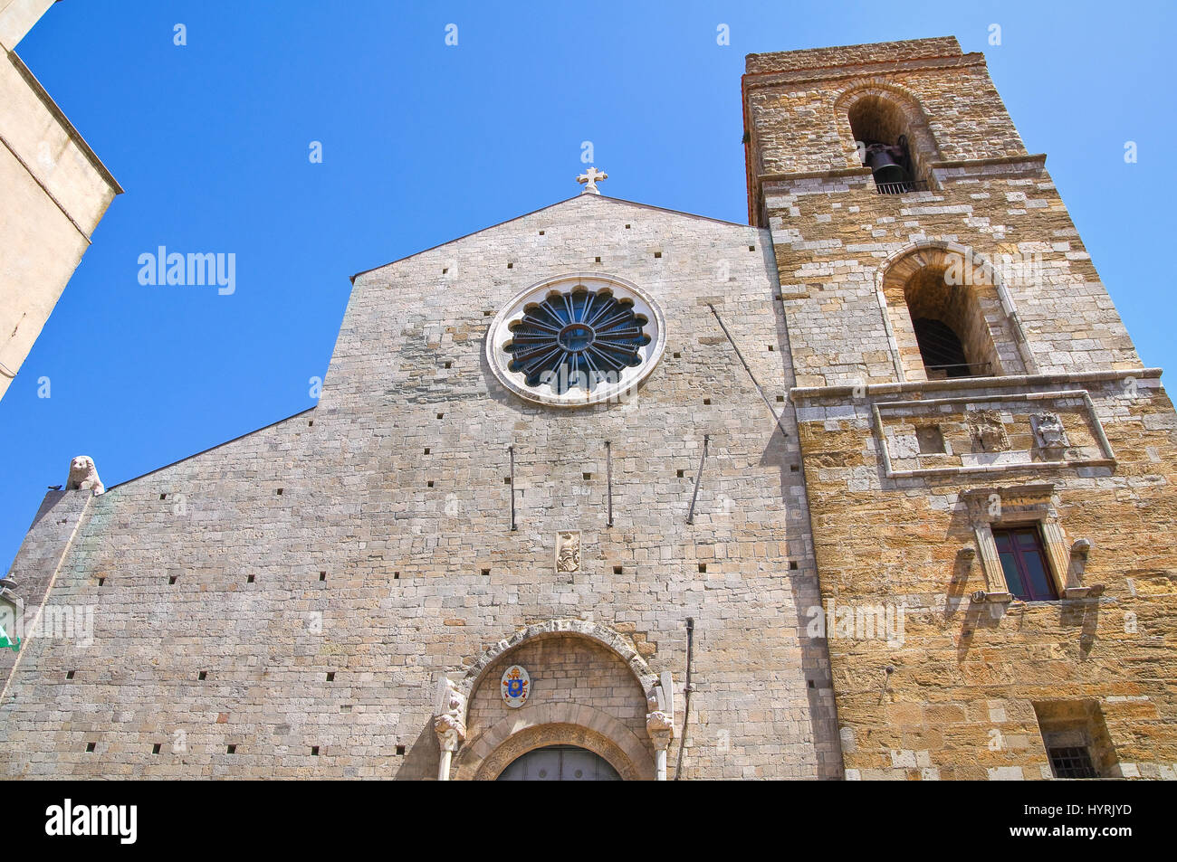 Cathedral of Acerenza. Basilicata. Italy Stock Photo - Alamy