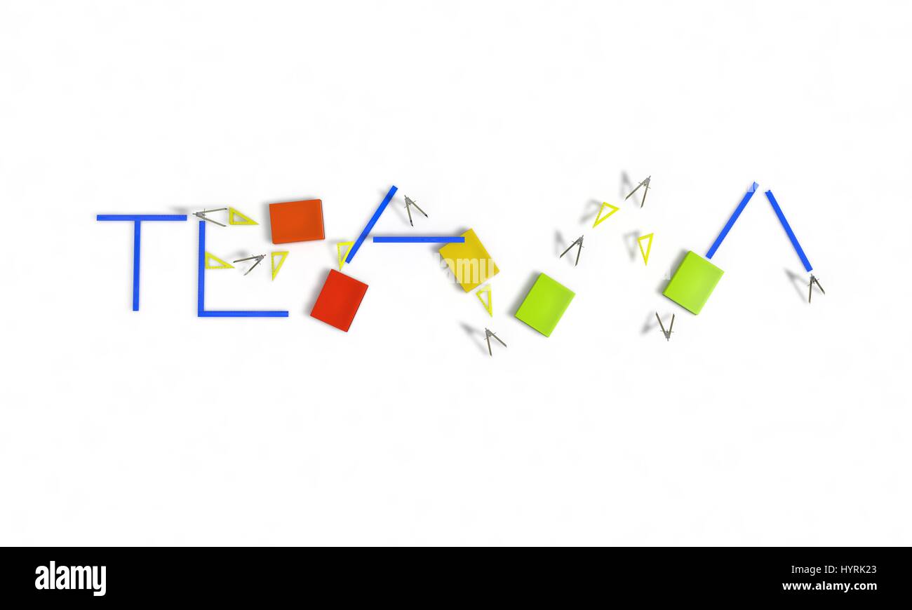 Team working process on Cut Out Stock Images & Pictures - Alamy