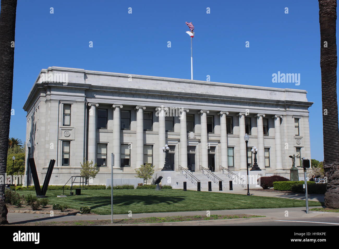 Solano County Courthouse, Fairfield, California, built 1914 Stock Photo ...
