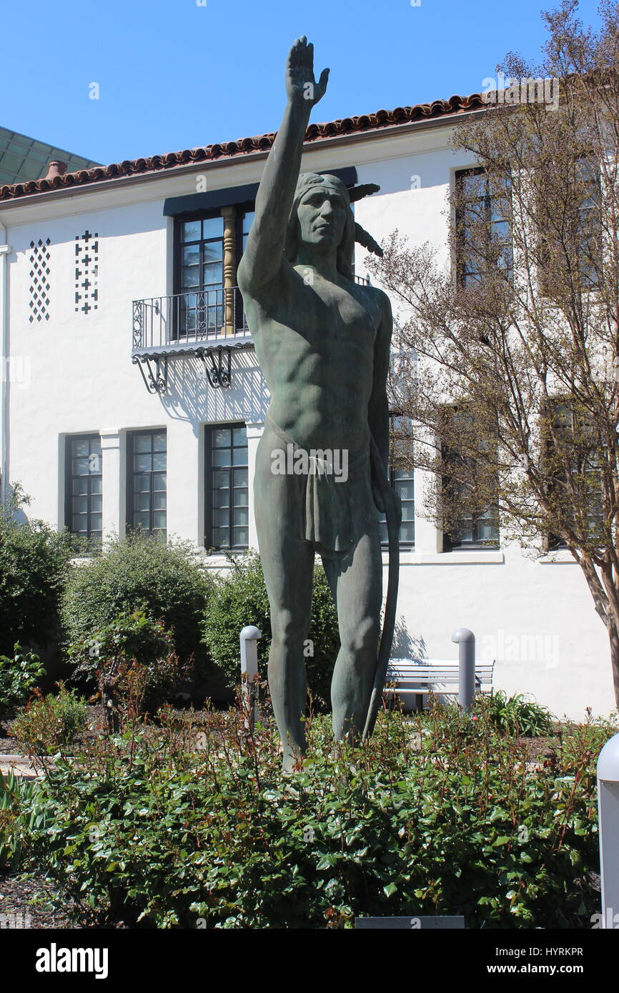 Chief Solano statue by William Gordon Huff, Solano County Event Center ...