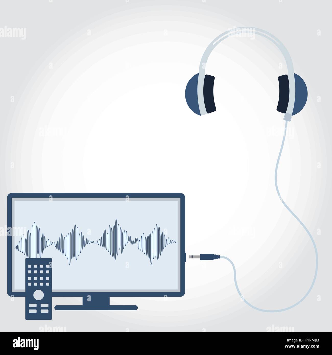 Unplugged television Stock Vector Images - Alamy