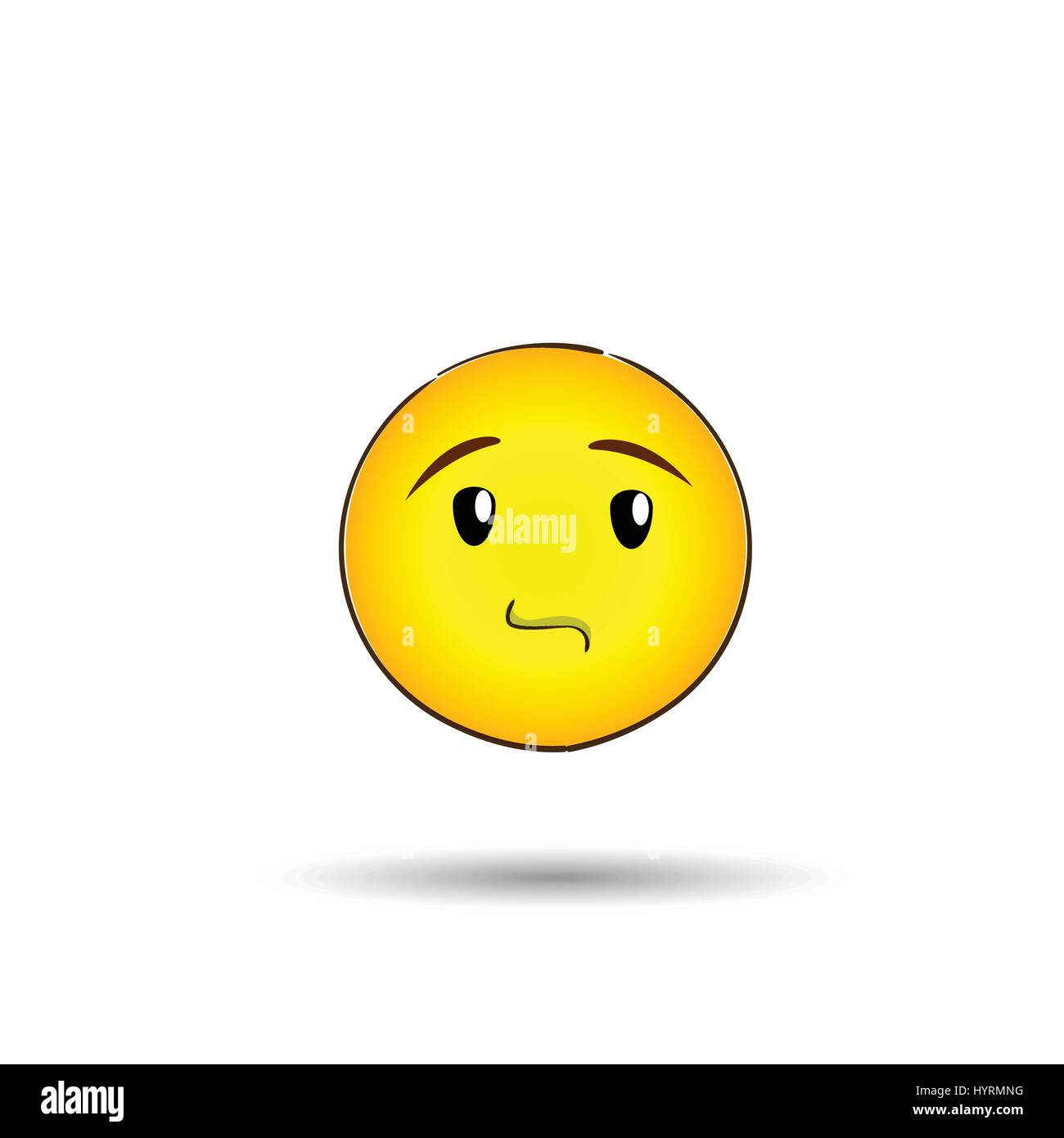 Face expression man neutral Stock Vector Images - Alamy