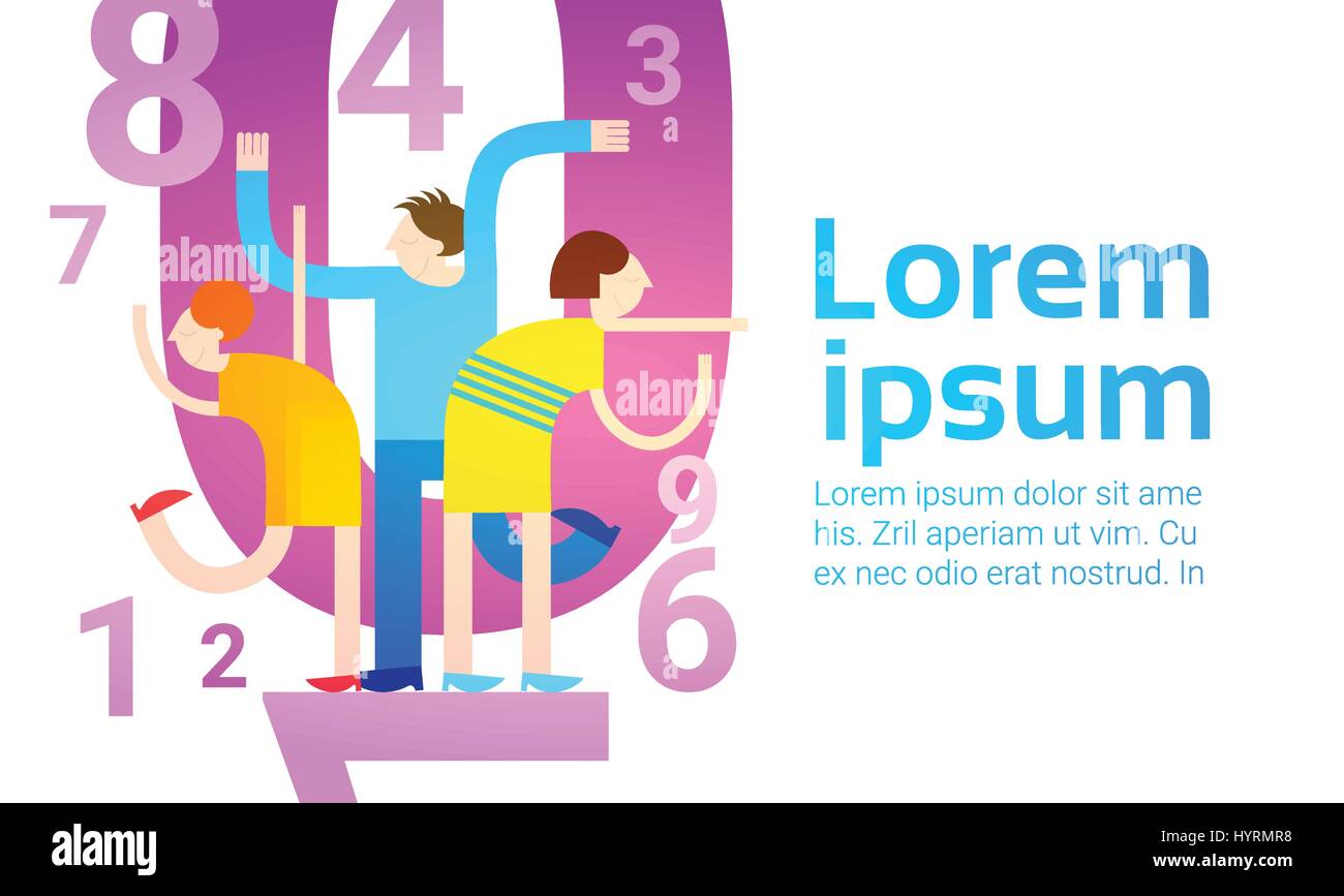 Numbers together Stock Vector Images - Alamy