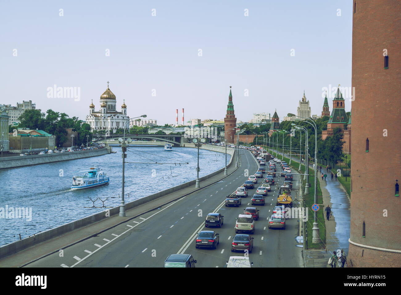 Capital of Russia, Moscow Stock Photo - Alamy
