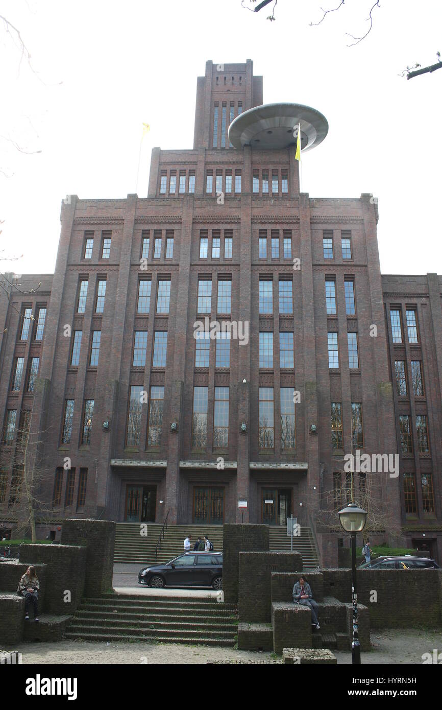 De Inktpot (Inkwell), former headquarters of Dutch Railways ...
