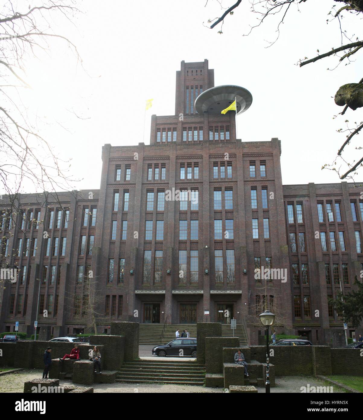 De Inktpot (Inkwell), former headquarters of Dutch Railways ...