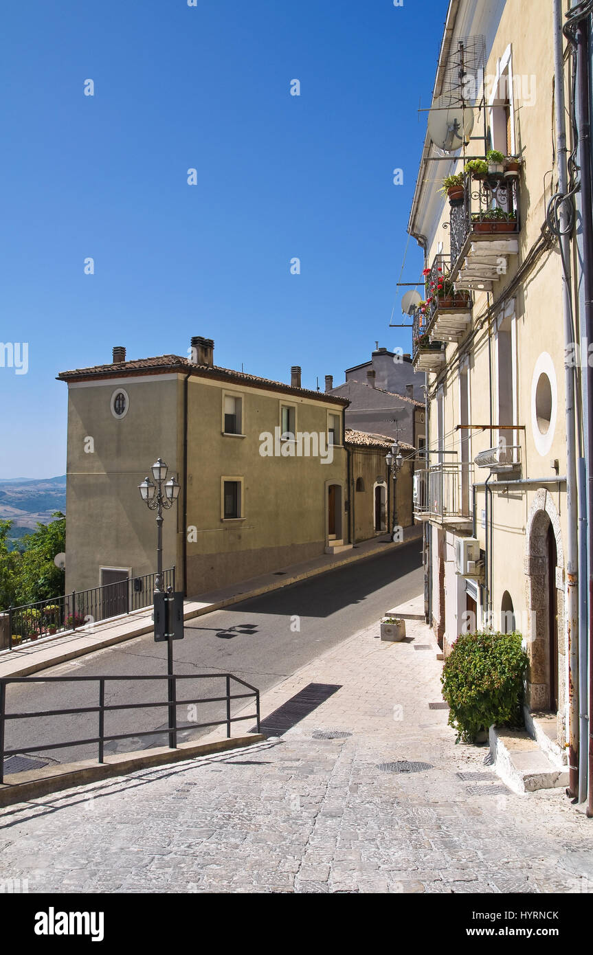 Alleyway. Acerenza. Basilicata. Italy Stock Photo - Alamy