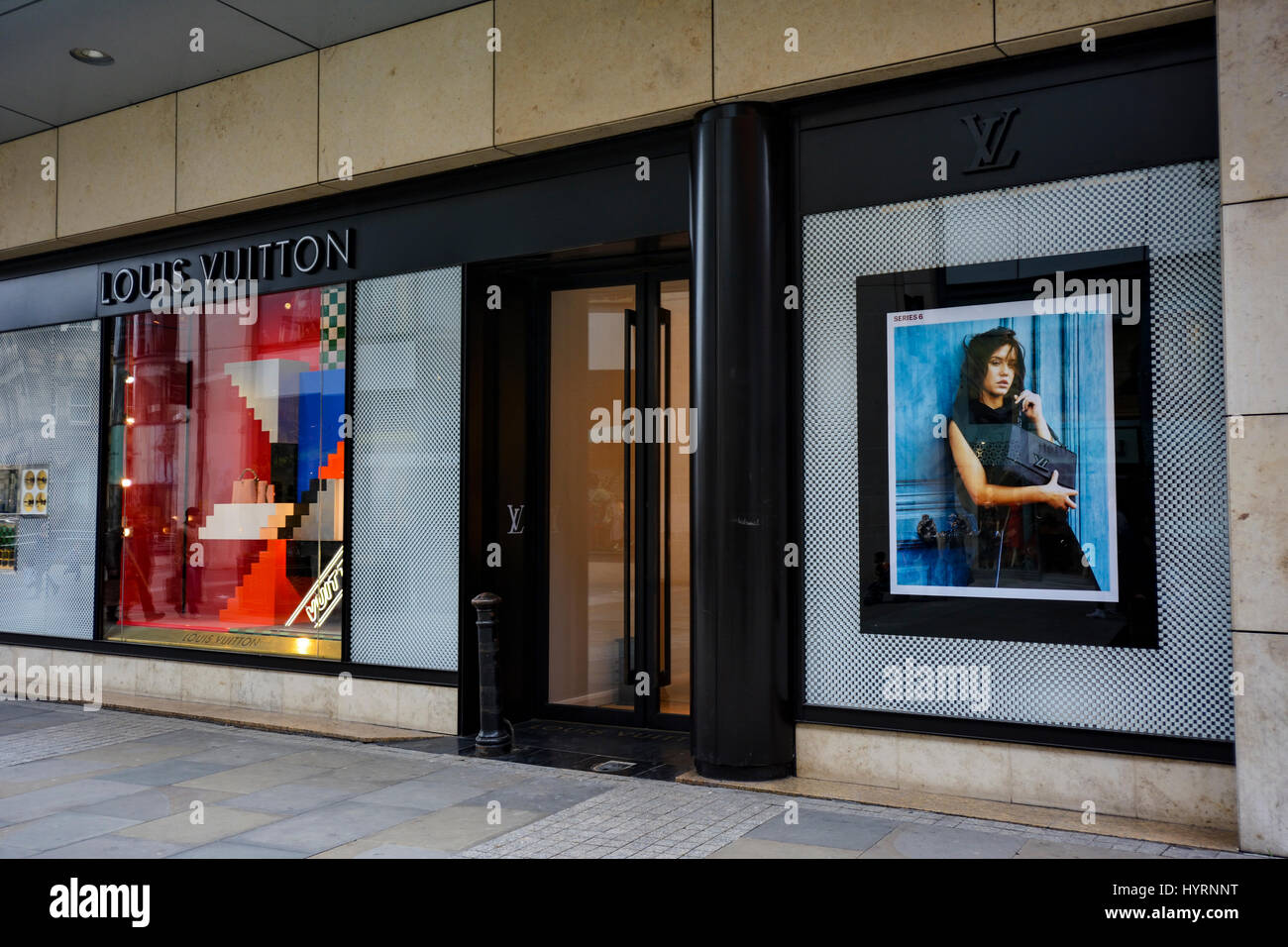 Louis Vuitton shopfront in Manchester city centre Stock Photo - Alamy