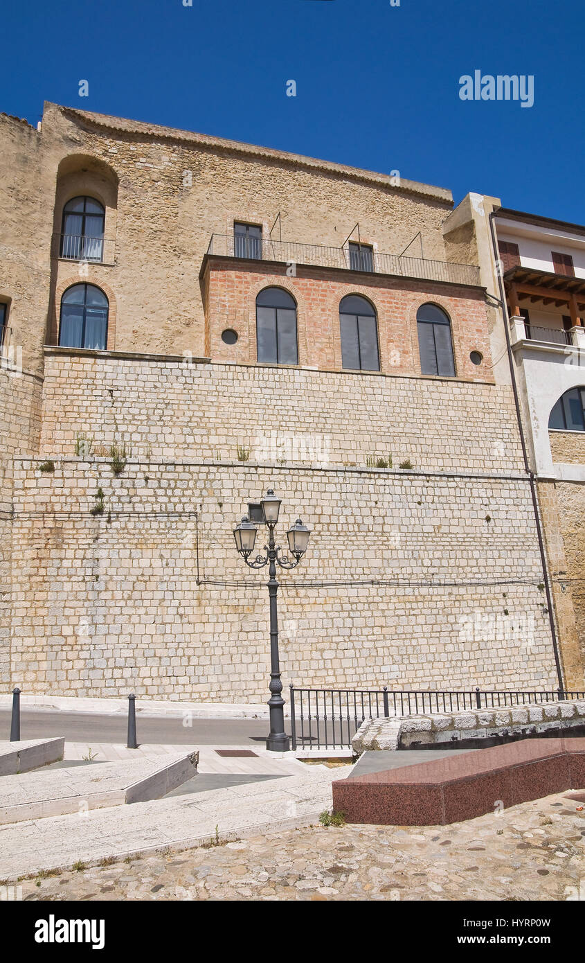 Castle of Acerenza. Basilicata. Italy Stock Photo - Alamy
