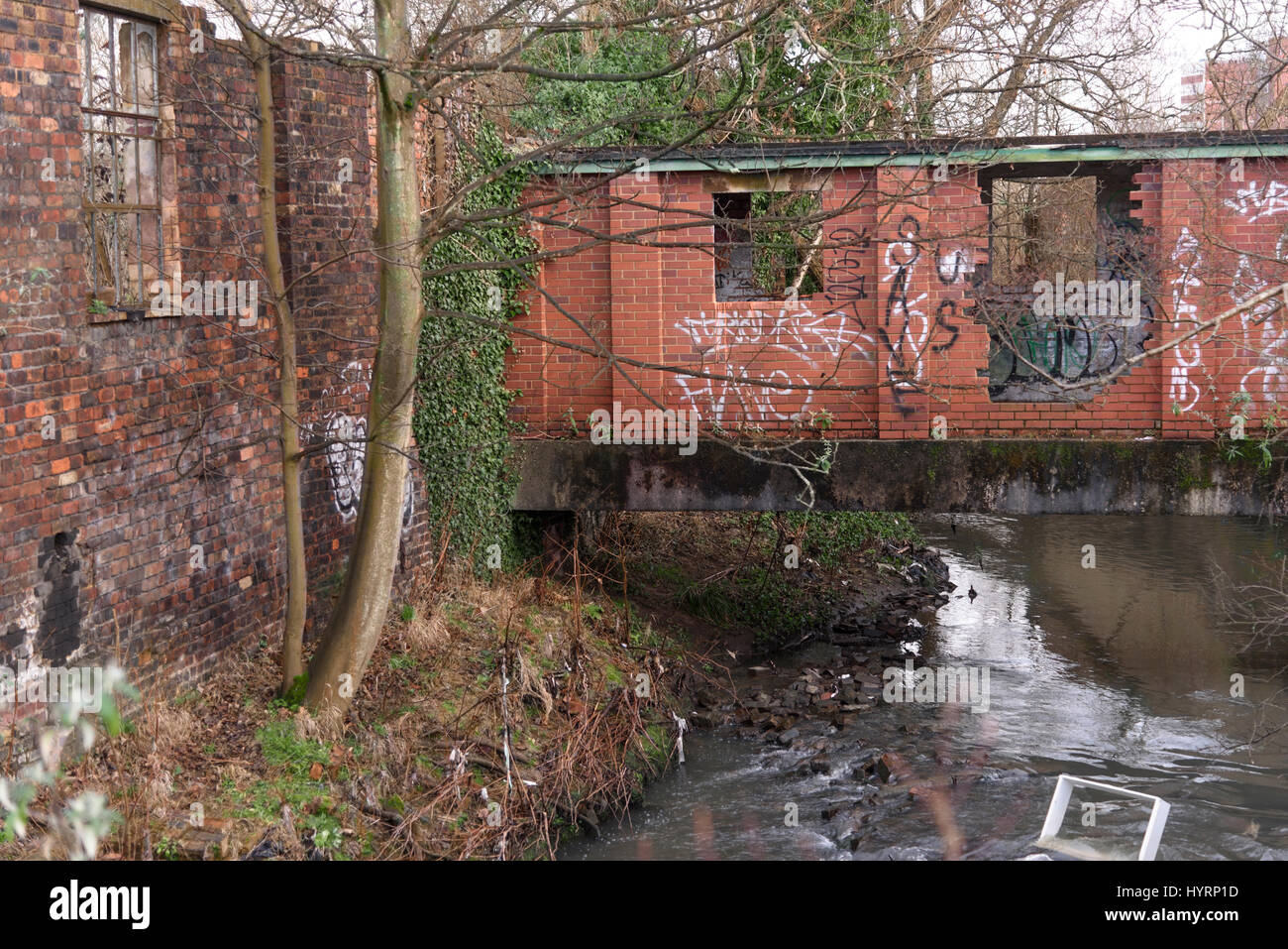 Abandoned factory bridge crossing hi-res stock photography and images ...