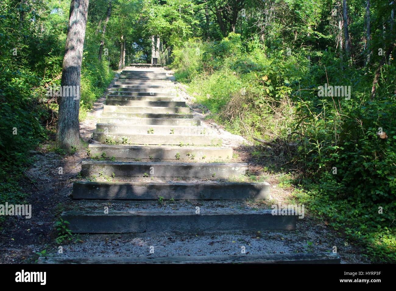 Steps going up hill stairs hi-res stock photography and images - Alamy