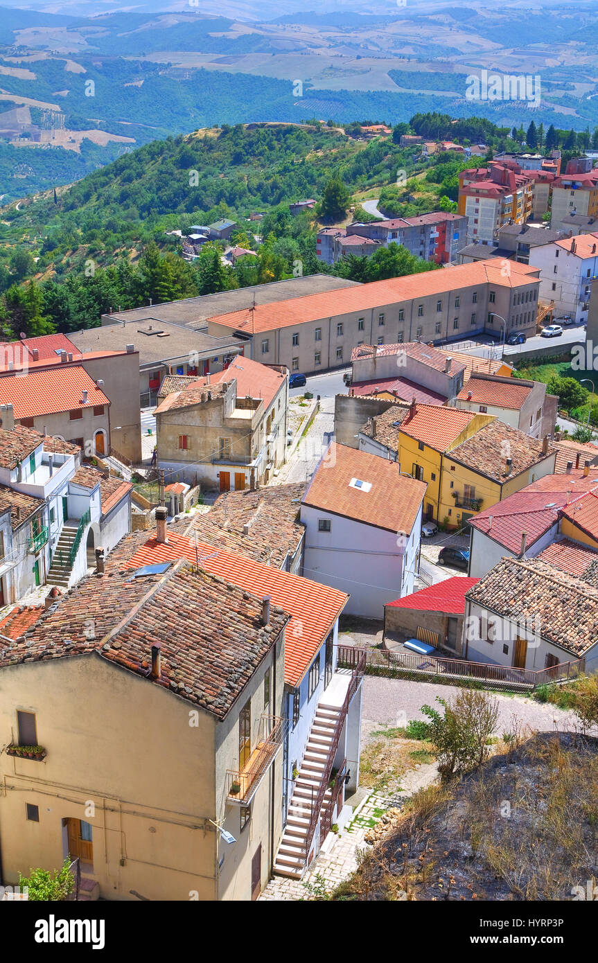 Panoramic view of Acerenza. Basilicata. Italy Stock Photo - Alamy