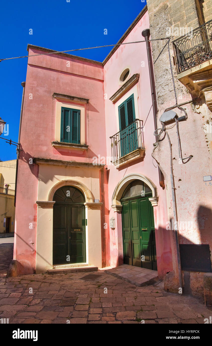 Alleyway. Alessano. Puglia. Italy Stock Photo - Alamy