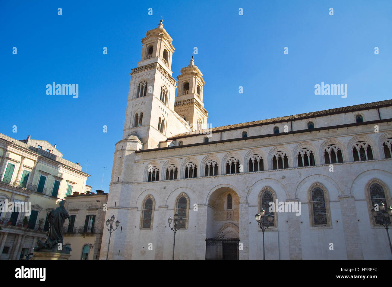 Duomo Cathedral of Altamura. Puglia. Italy Stock Photo - Alamy