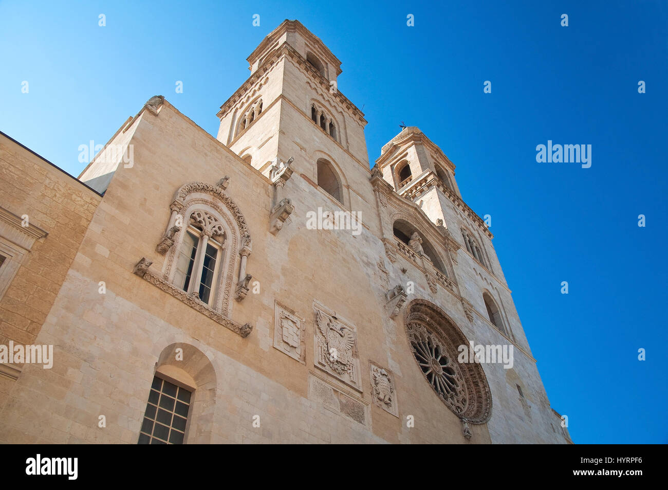 Duomo Cathedral of Altamura. Puglia. Italy Stock Photo - Alamy