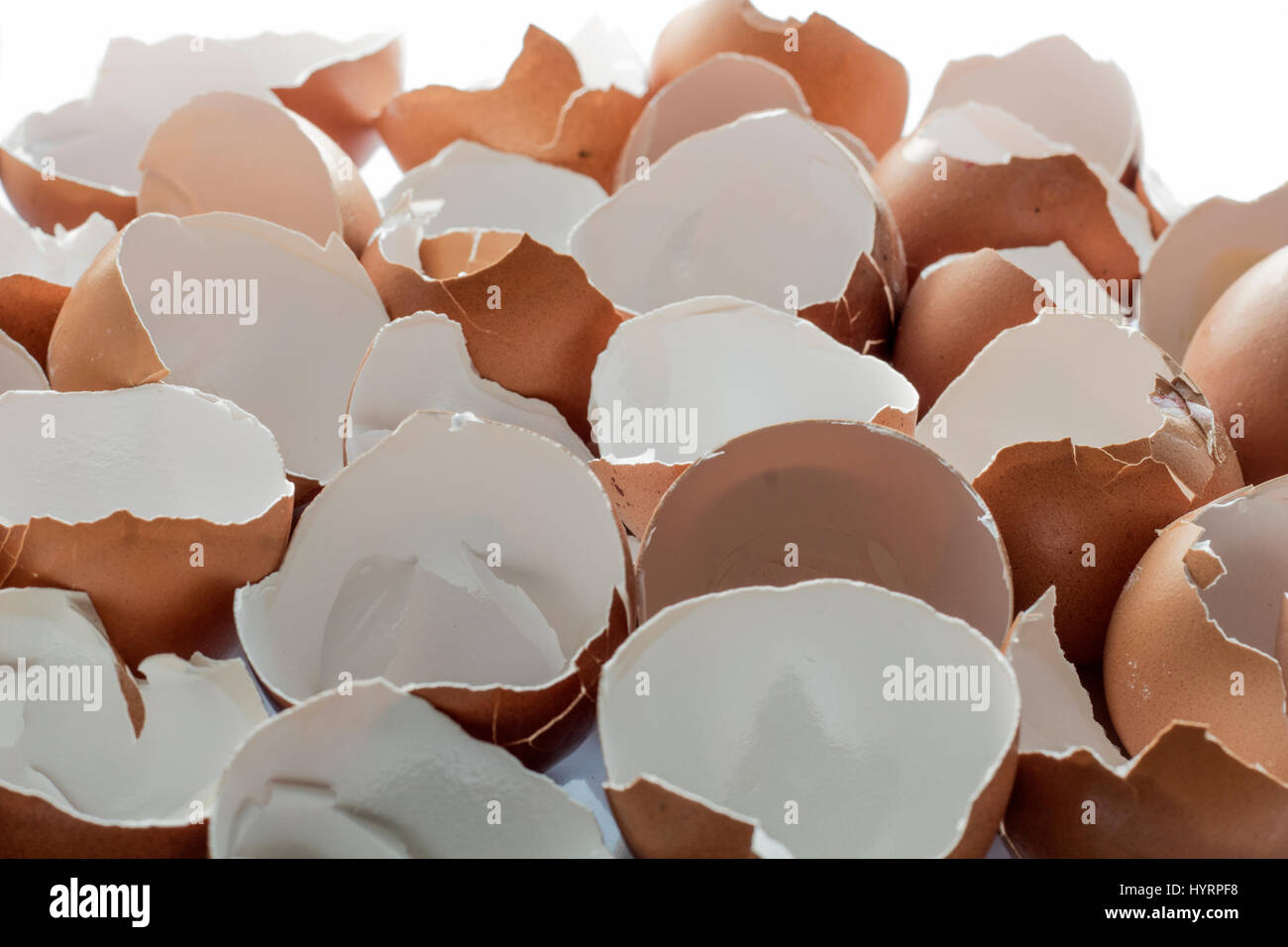 broken egg shells Stock Photo - Alamy