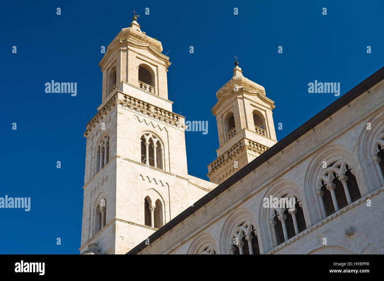 Duomo Cathedral of Altamura. Puglia. Italy Stock Photo - Alamy