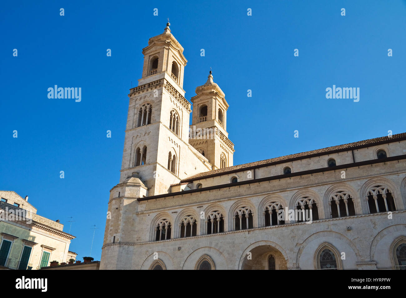 Duomo Cathedral of Altamura. Puglia. Italy Stock Photo - Alamy