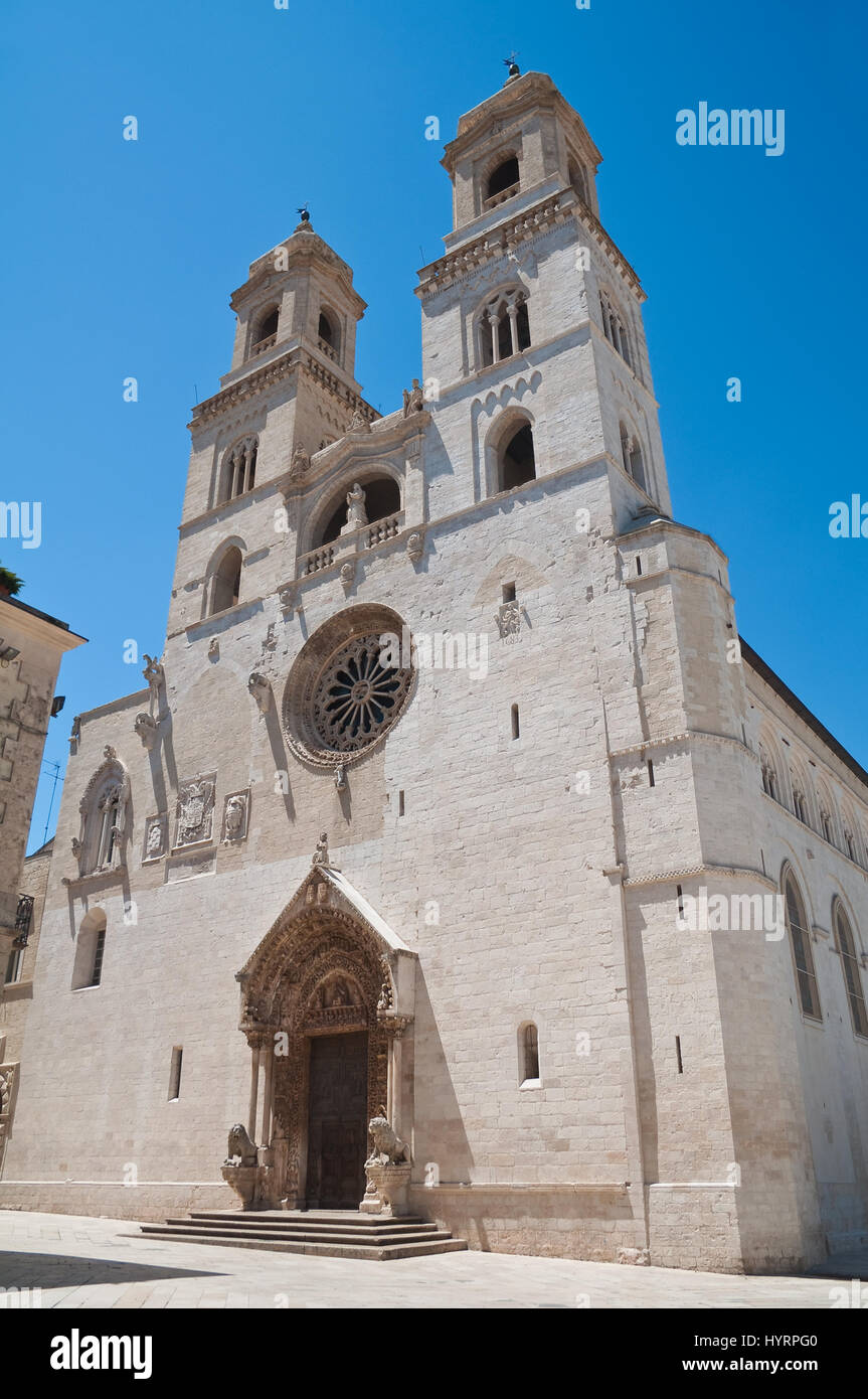 Duomo Cathedral of Altamura. Puglia. Italy Stock Photo - Alamy