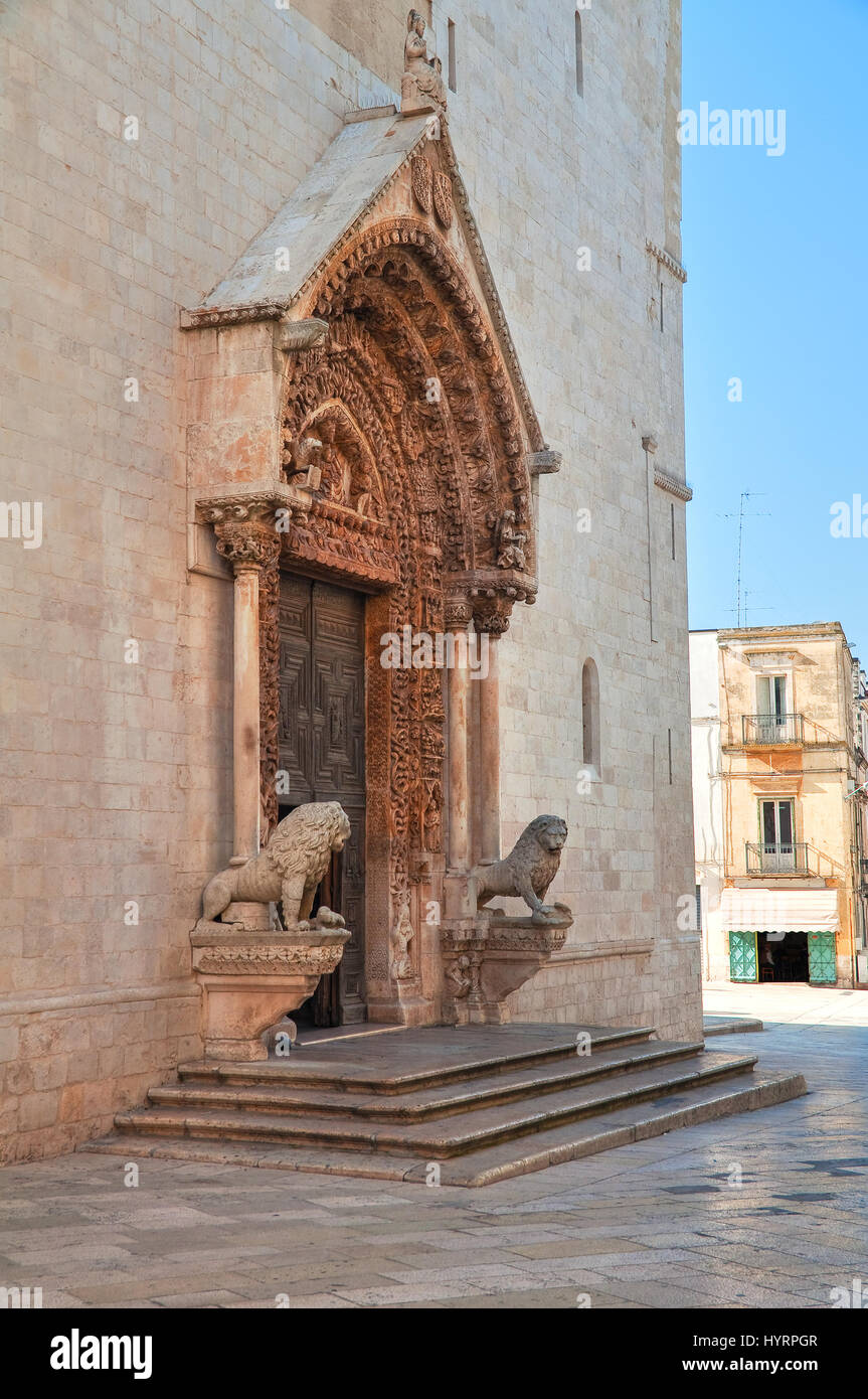 Duomo Cathedral of Altamura. Puglia. Italy Stock Photo - Alamy