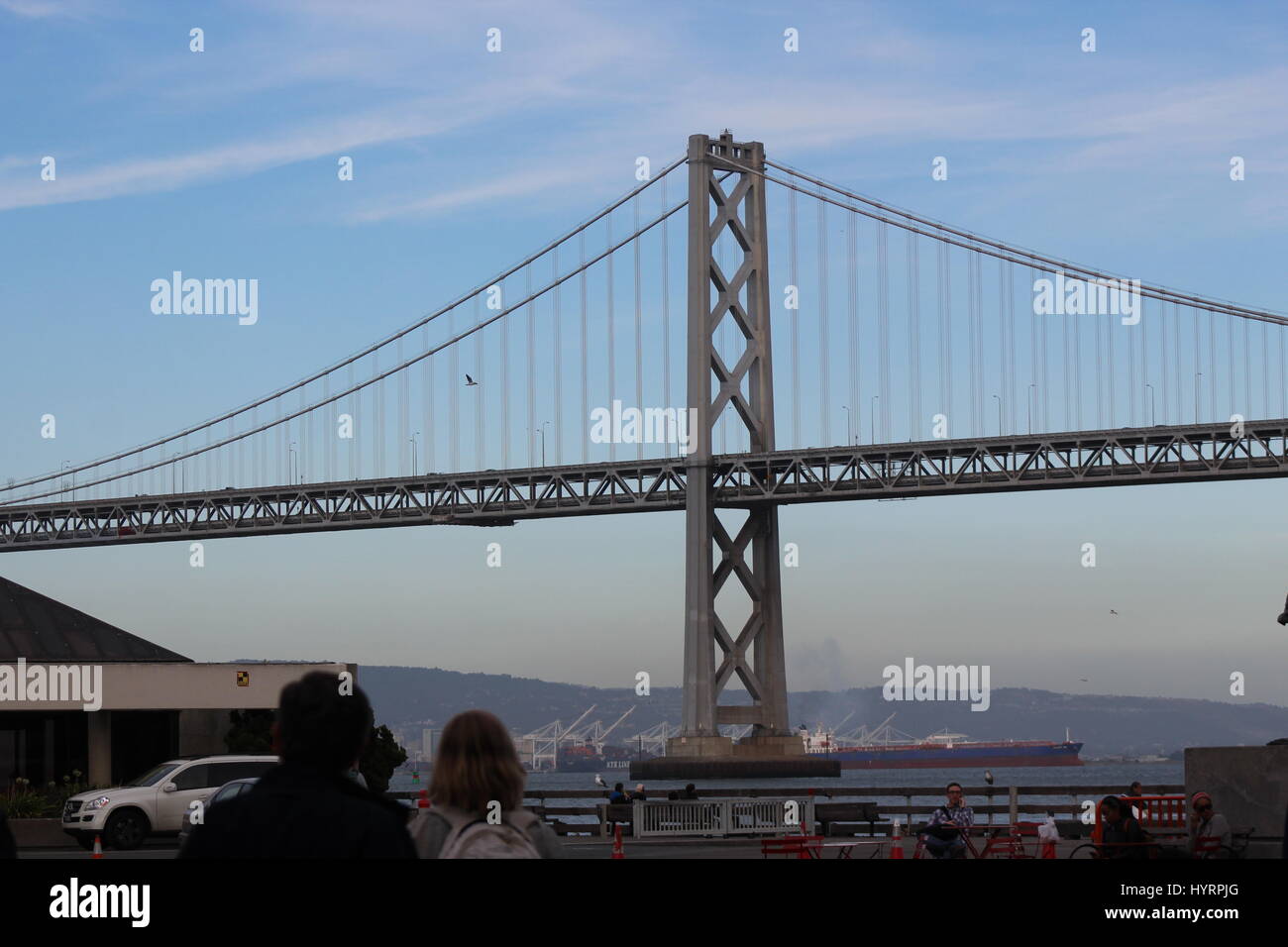 San Francisco–Oakland Bay Bridge Stock Photo - Alamy