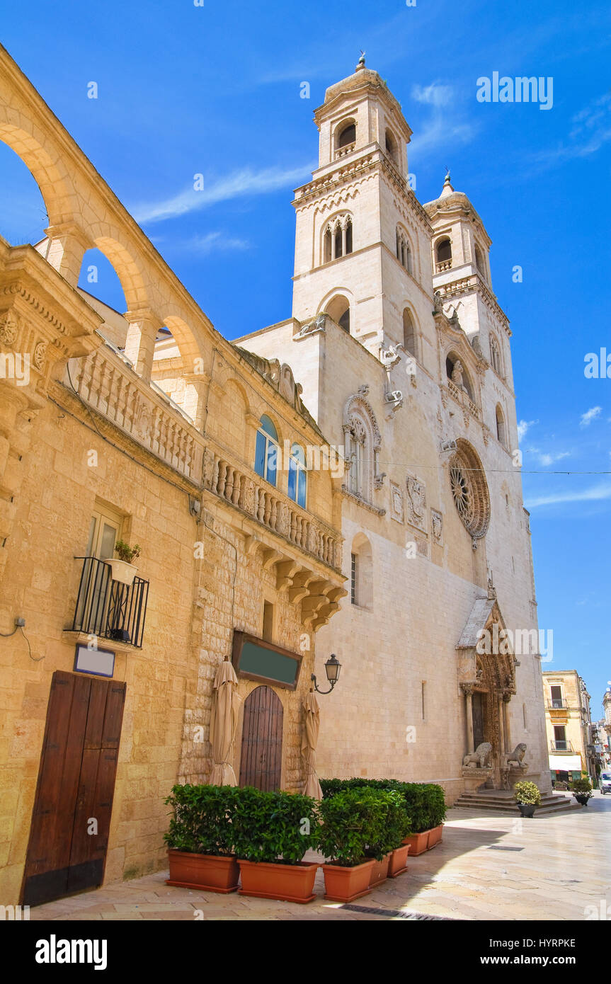 Duomo Cathedral of Altamura. Puglia. Italy Stock Photo - Alamy