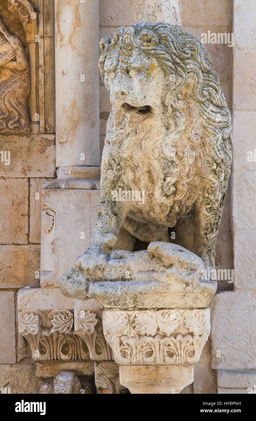 Duomo Cathedral of Altamura. Puglia. Italy Stock Photo - Alamy