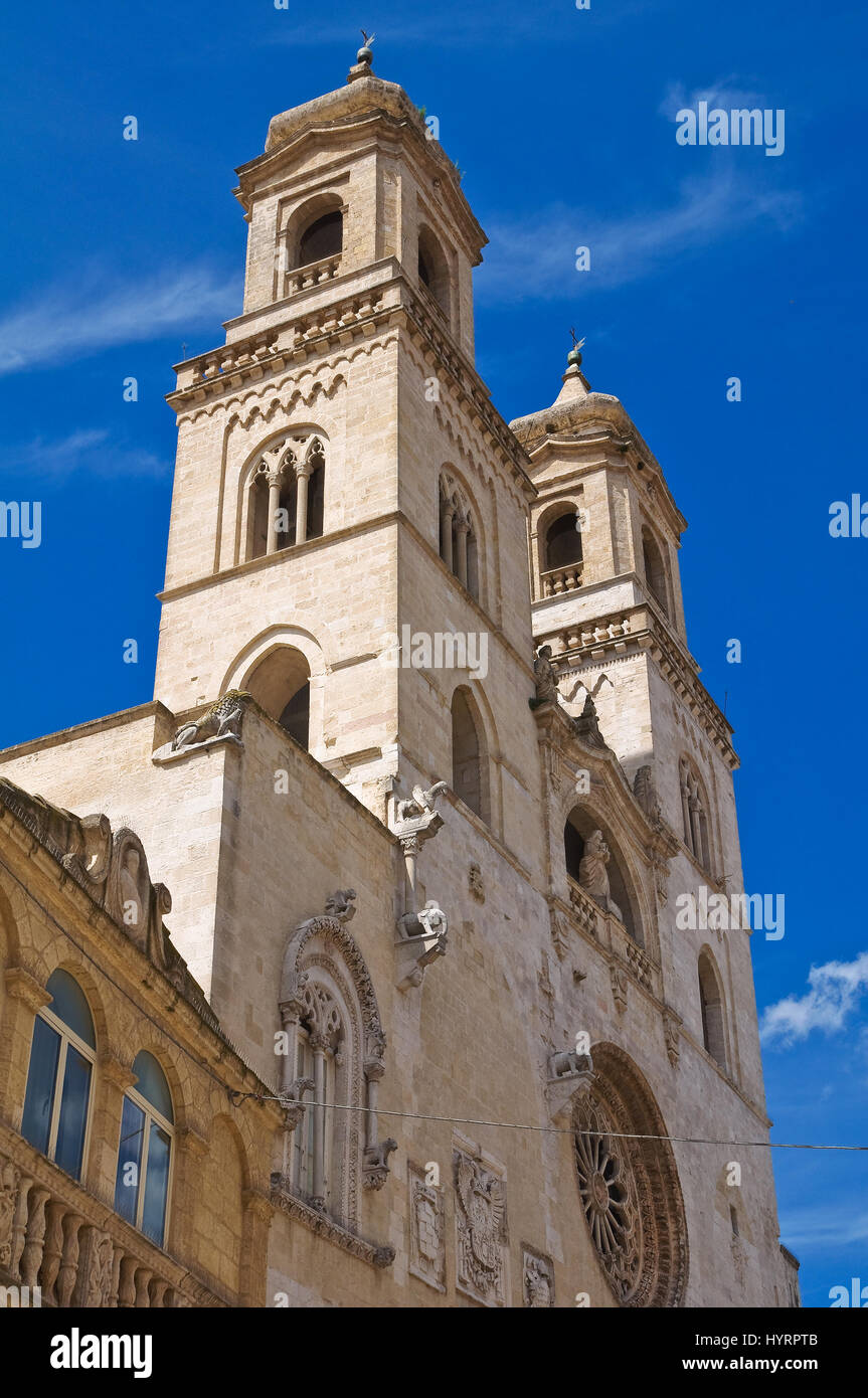 Duomo Cathedral of Altamura. Puglia. Italy Stock Photo - Alamy
