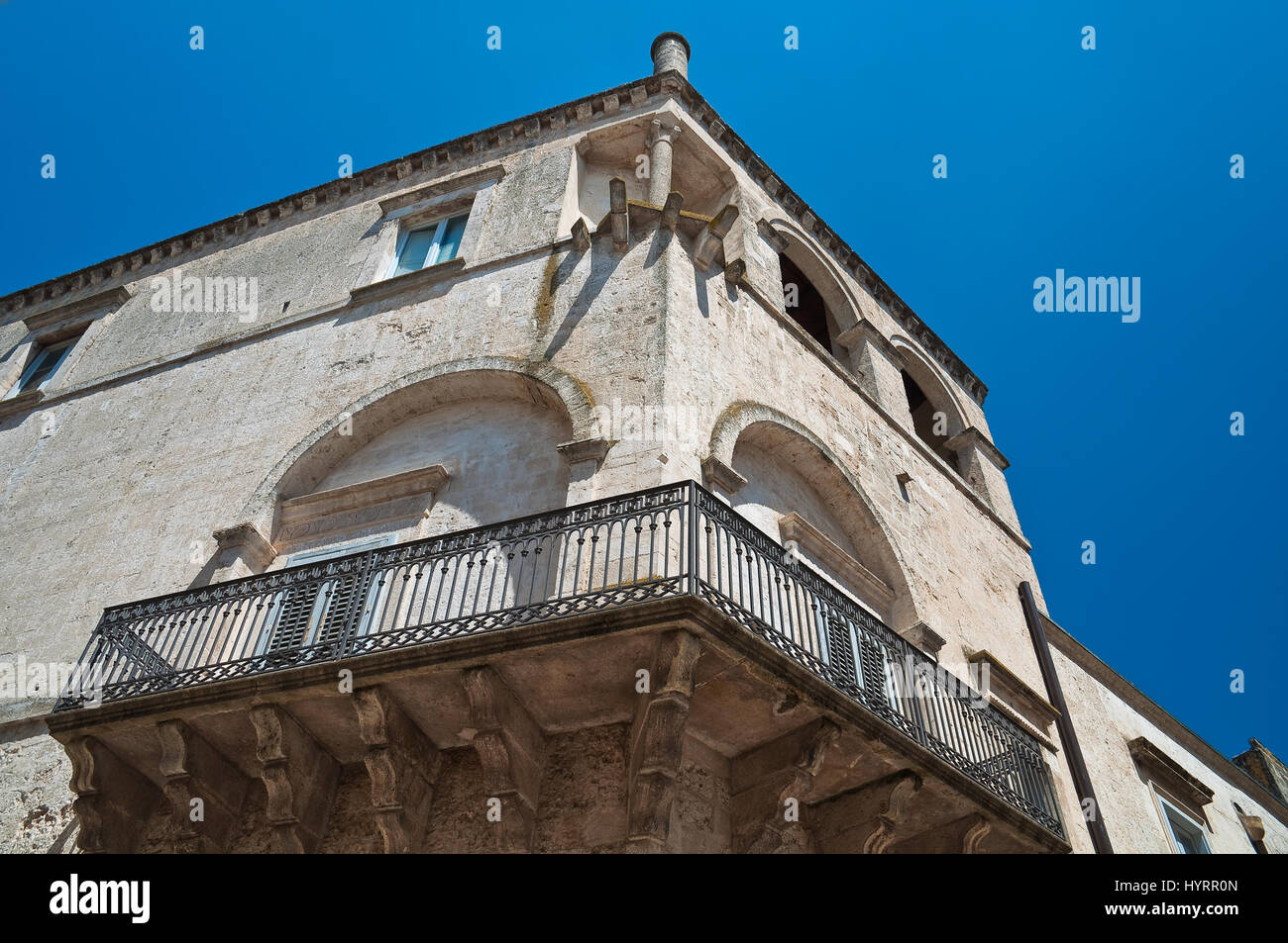 Historical palace. Altamura. Puglia. Italy Stock Photo - Alamy