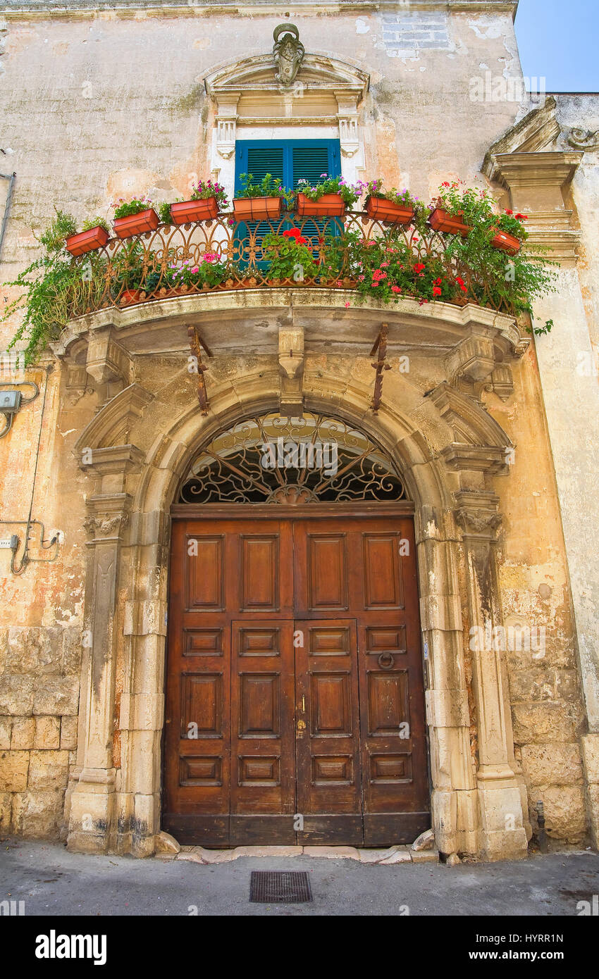 Historical palace. Altamura. Puglia. Italy Stock Photo - Alamy