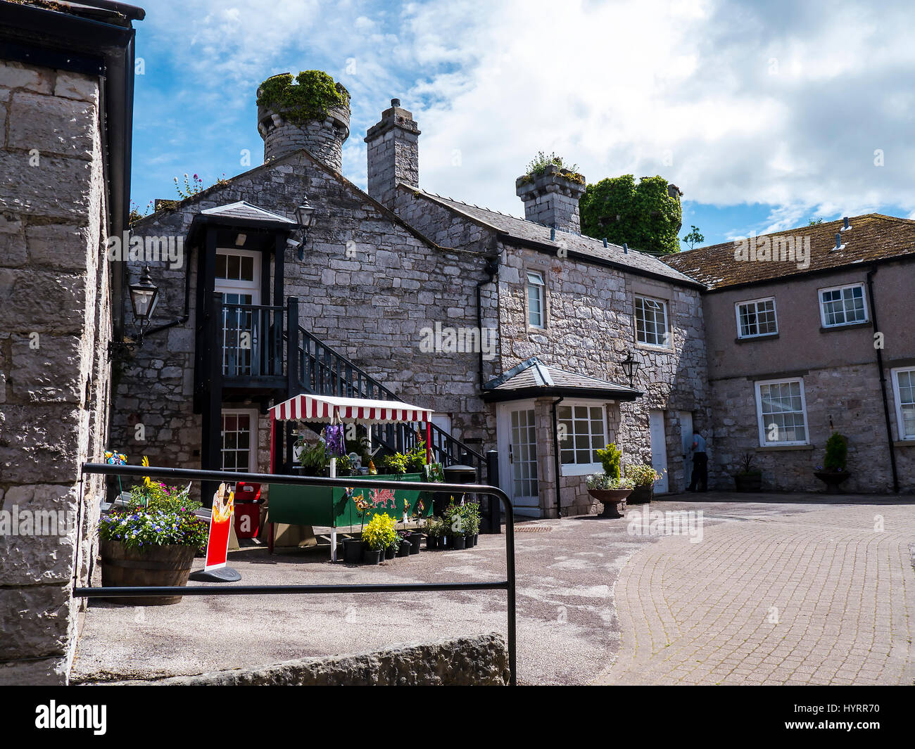 The beautiful castle and Gardens of Bodelwyddan Castle in North Wales ...