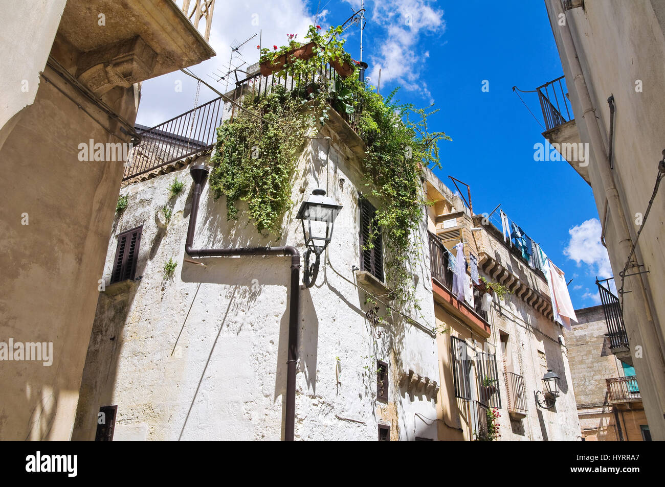 Alleyway. Altamura. Puglia. Italy Stock Photo - Alamy
