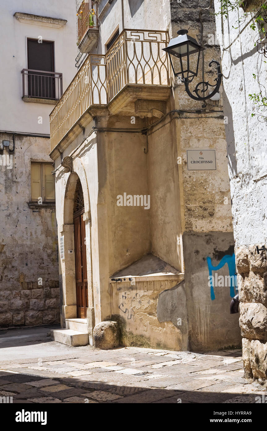 Alleyway. Altamura. Puglia. Italy Stock Photo - Alamy